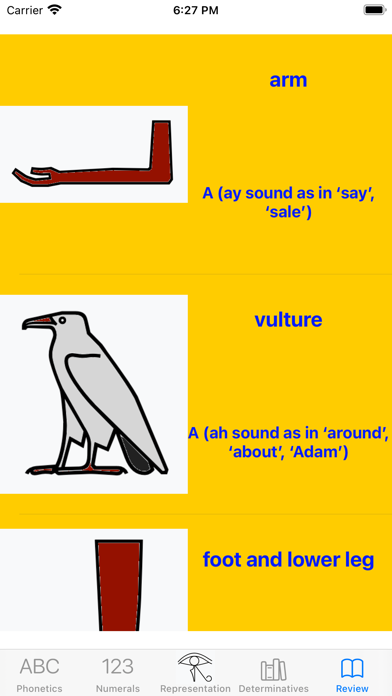 Hieroglyphic Alphabet Tutor IPA for iOS Download - PGYER IPAHUB