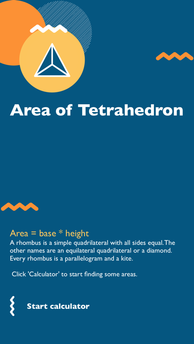Tetrahedron Area Calculator IPA for iOS Download - PGYER IPAHUB