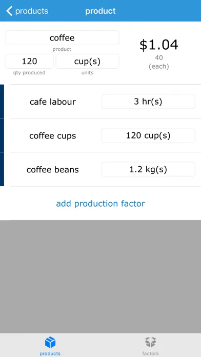 Unit Cost Calculator IPA for iOS Download - PGYER IPAHUB