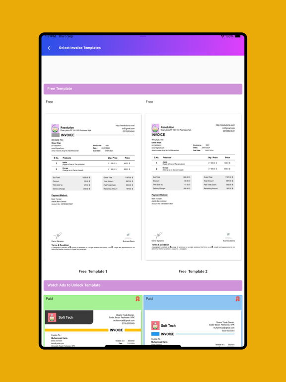 Invoice Maker & Generator. IPA for iOS Download - PGYER IPAHUB