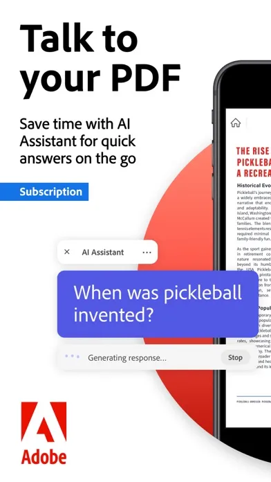 Adobe Acrobat Reader: Edit PDF iOS下载的IPA - PGYER IPAHUB
