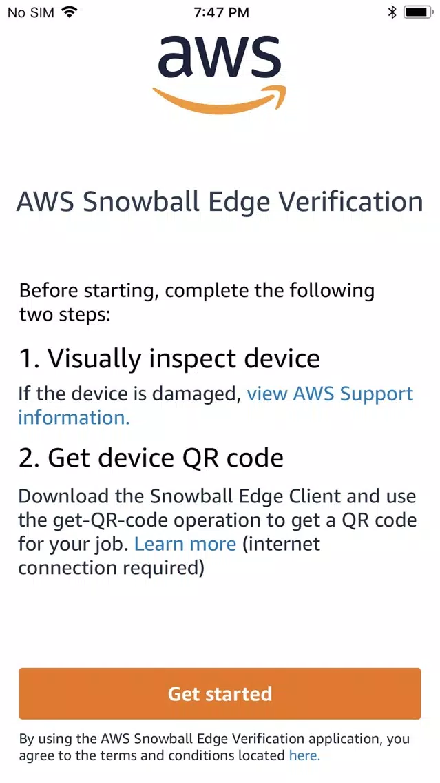 AWS Snowball Edge Verification iOS下载的IPA - PGYER IPAHUB