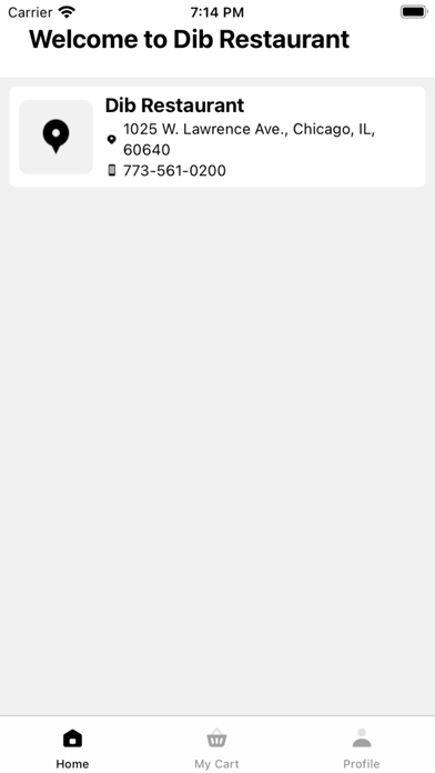 Dib RestaurantのiOS用IPAダウンロード - PGYER IPAHUB