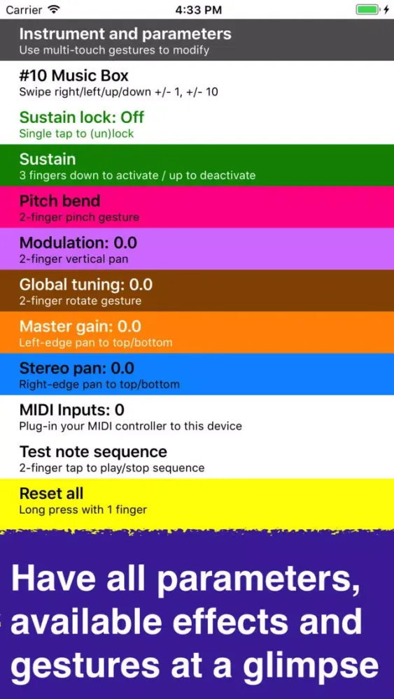 MIDI Gestures - supercharge your controller IPA for - PGYER IPAHUB
