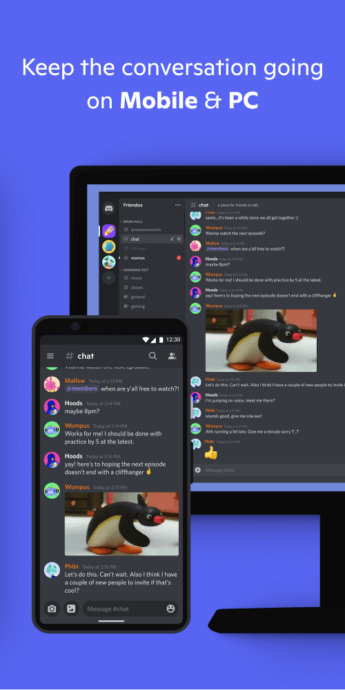 Discord v268.13 MOD APK (Optimized, All devices)