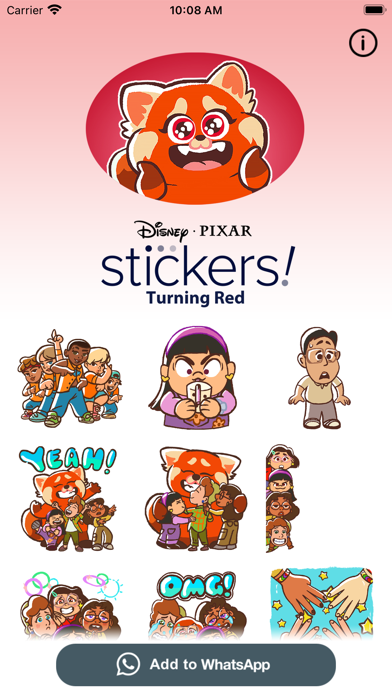 Pixar Stickers: Turning Red IPA for iOS Download - PGYER IPAHUB