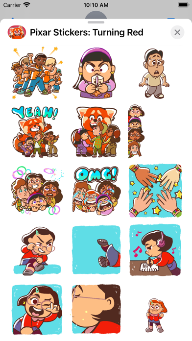Pixar Stickers: Turning Red IPA for iOS Download - PGYER IPAHUB