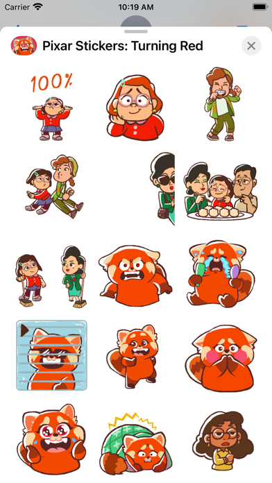 Pixar Stickers: Turning Red IPA for iOS Download - PGYER IPAHUB
