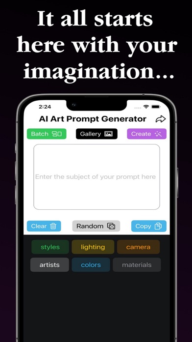 ดาวน์โหลด AI Prompt Art Maker Generator IPA สำหรับ - PGYER IPAHUB