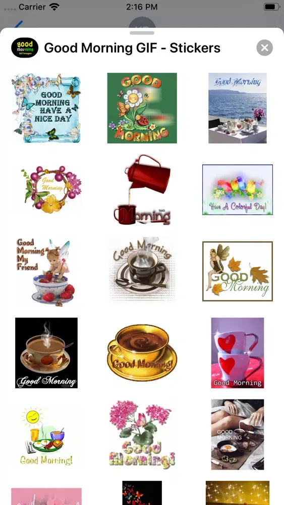 Good Morning GIF - Stickers IPA for iOS Download - PGYER IPAHUB
