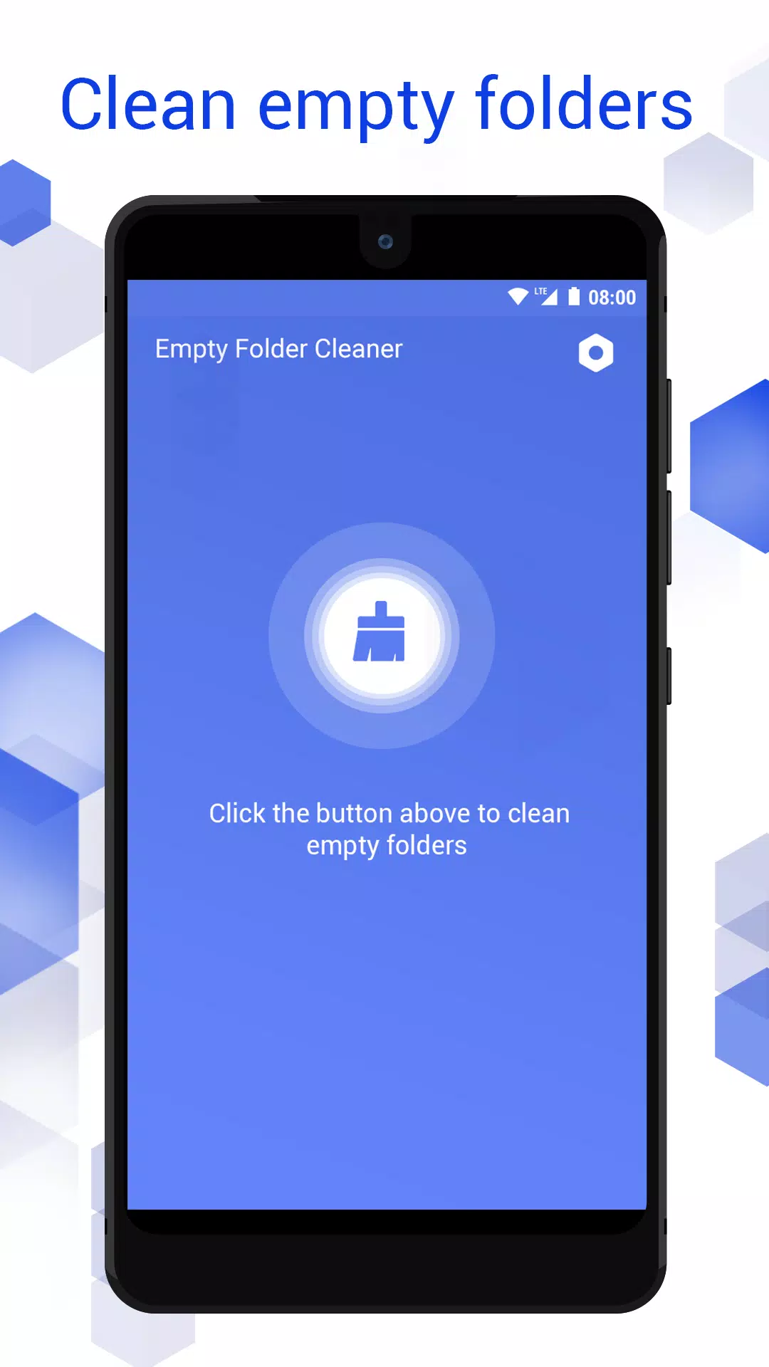 Empty folder cleaner store