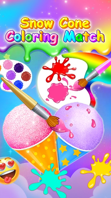 Snow Cone Coloring Match IPA for iOS Download - PGYER IPAHUB