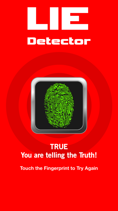 Lie Detector Test - True or False Fingerprint Scanner - PGYER IPAHUB