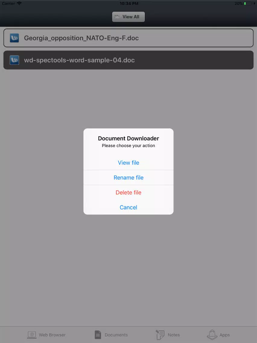 دانلود IPA Document Manager by HD برای iOS - PGYER IPAHUB