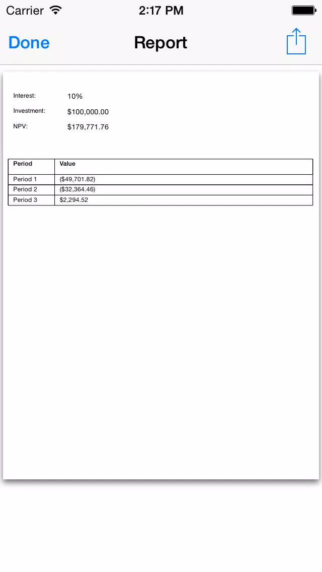 NPV Calculator IPA for iOS Download - PGYER IPAHUB