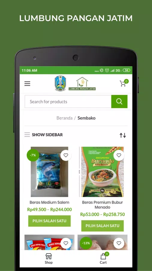 Lumbung Pangan Jatim for Android Download - PGYER.COM