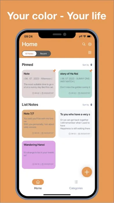 Color Notes - Beautiful Note IPA for iOS Download - PGYER IPAHUB