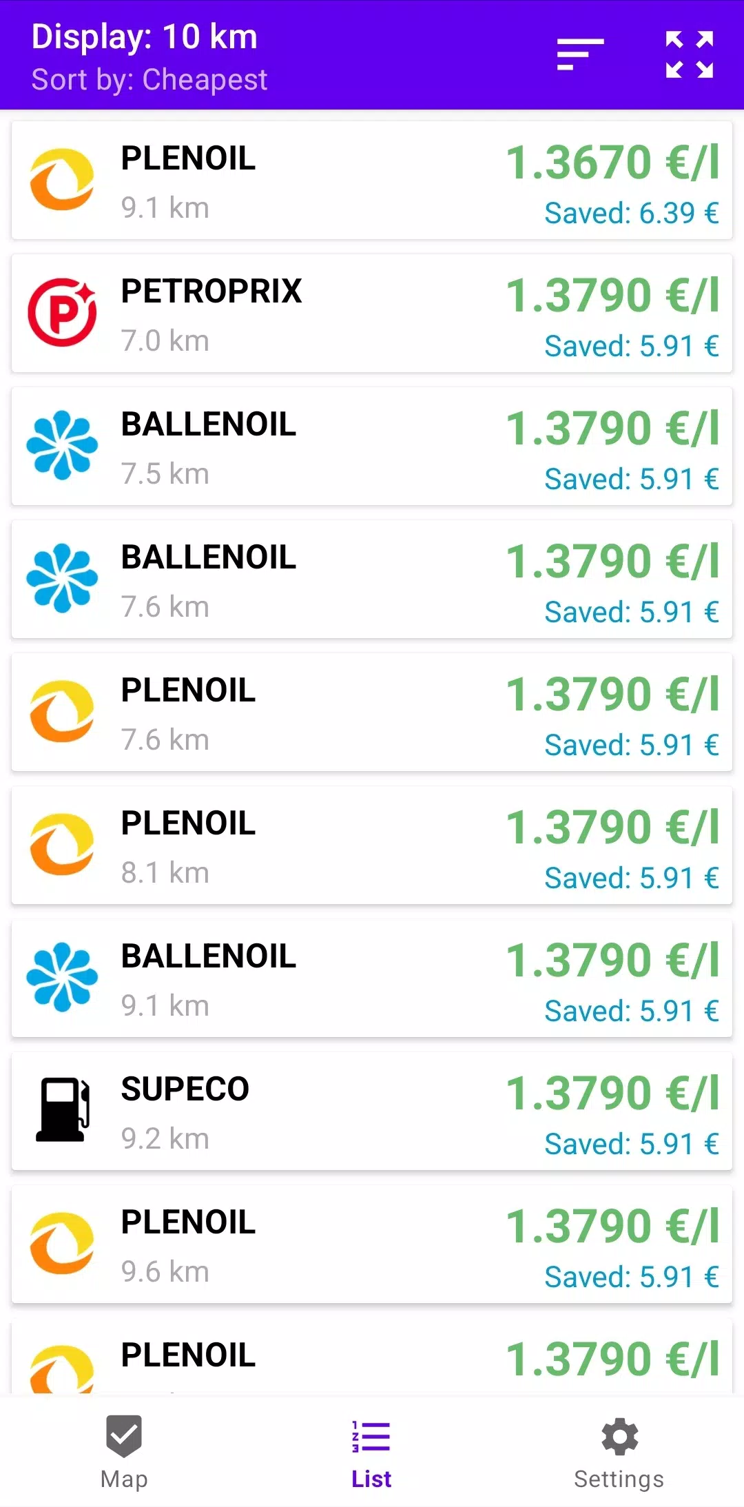 Cheap Fuel Stations Map APK for Android Download - PGYER APKHUB