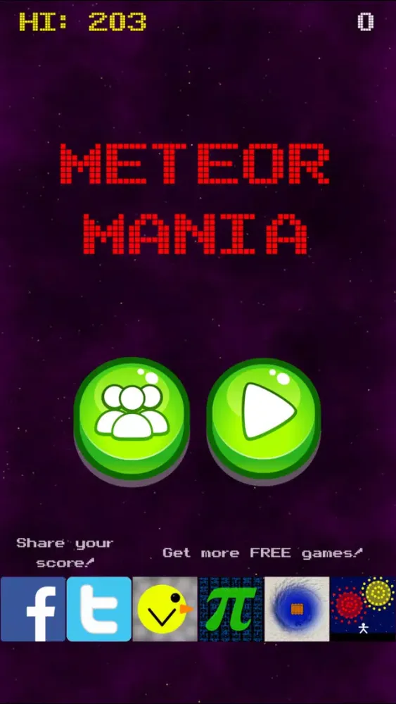 Meteor Mania IPA for iOS Download - PGYER IPAHUB