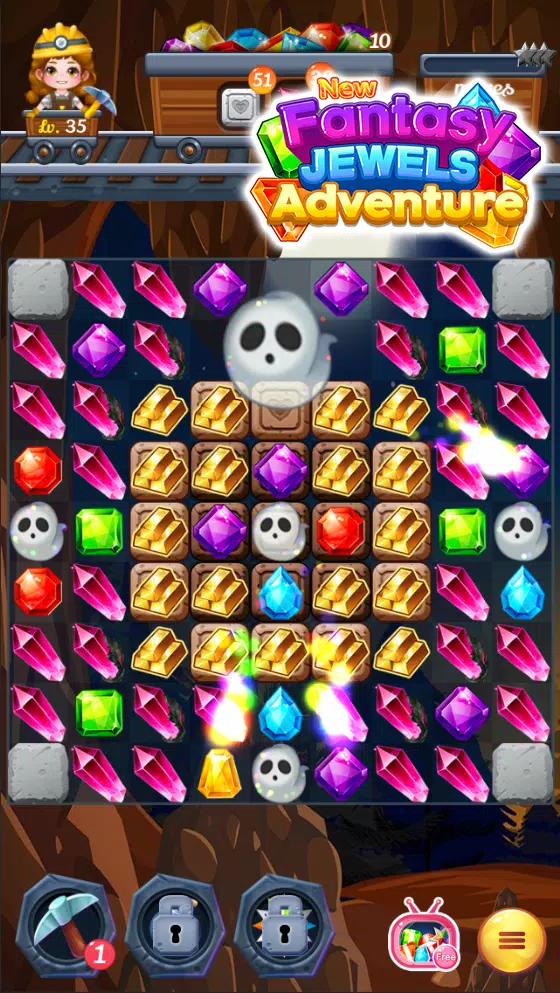 New Fantasy Jewels Adventure for Android Download - PGYER.COM