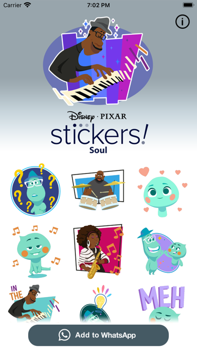 Pixar Stickers: Soul IPA for iOS Download - PGYER IPAHUB