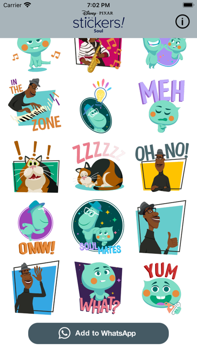 Pixar Stickers: Soul IPA for iOS Download - PGYER IPAHUB