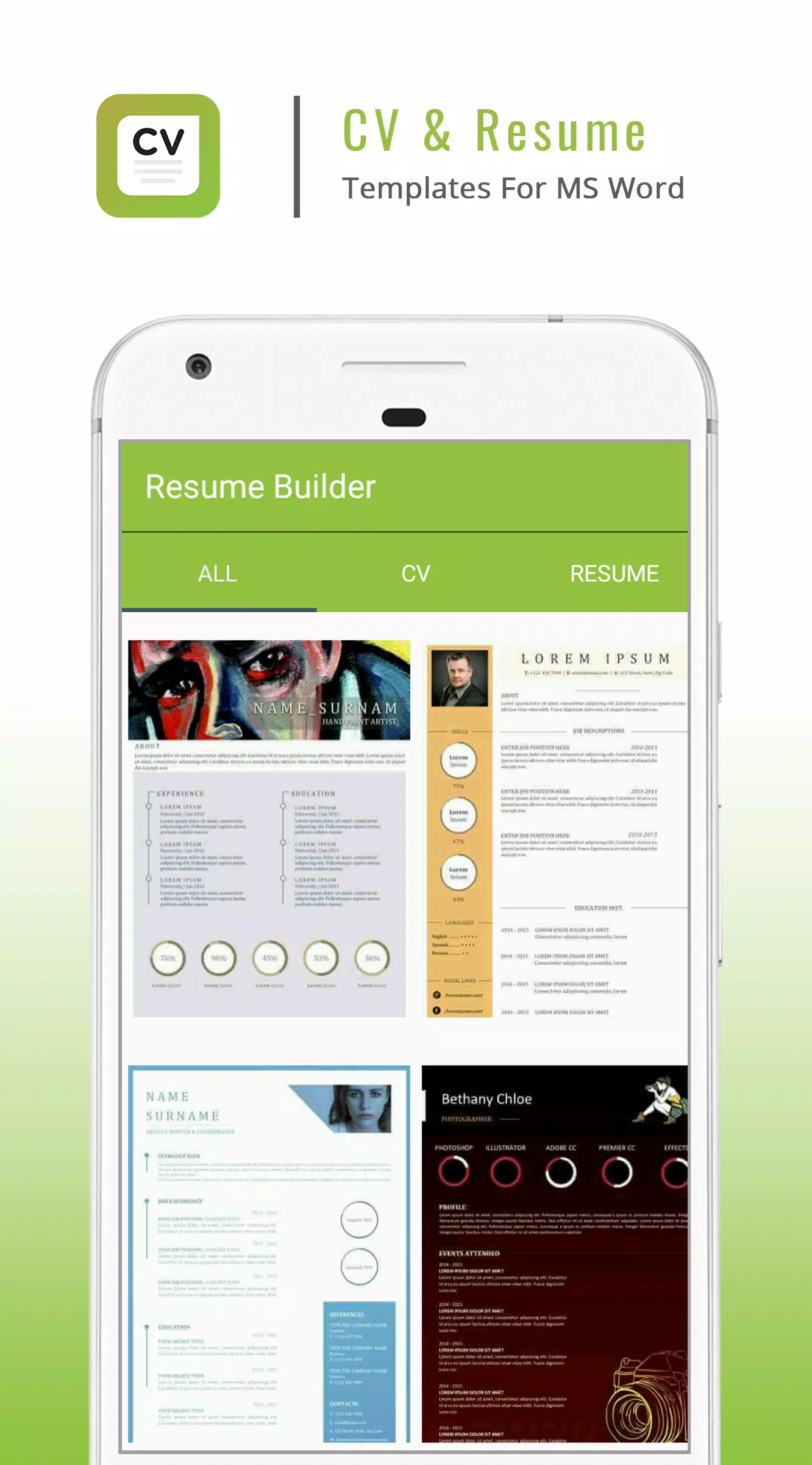 Resume Builder APK for Android Download - PGYER APKHUB