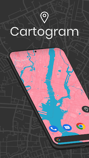 Cartogram - Live Map Wallpaper APK for Android Download - PGYER APKHUB