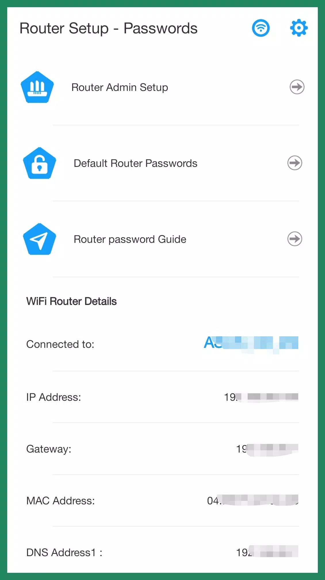 Router Admin Setup - Passwords APK for Android Download - PGYER APKHUB