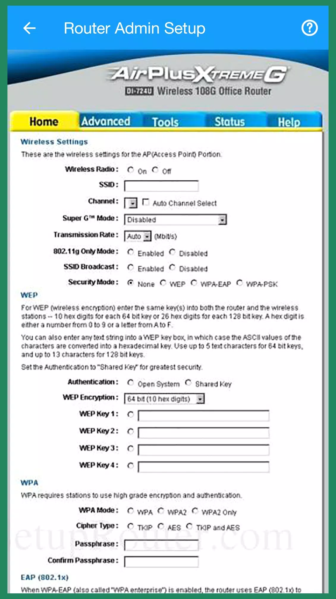 Router Admin Setup - Passwords APK for Android Download - PGYER APKHUB