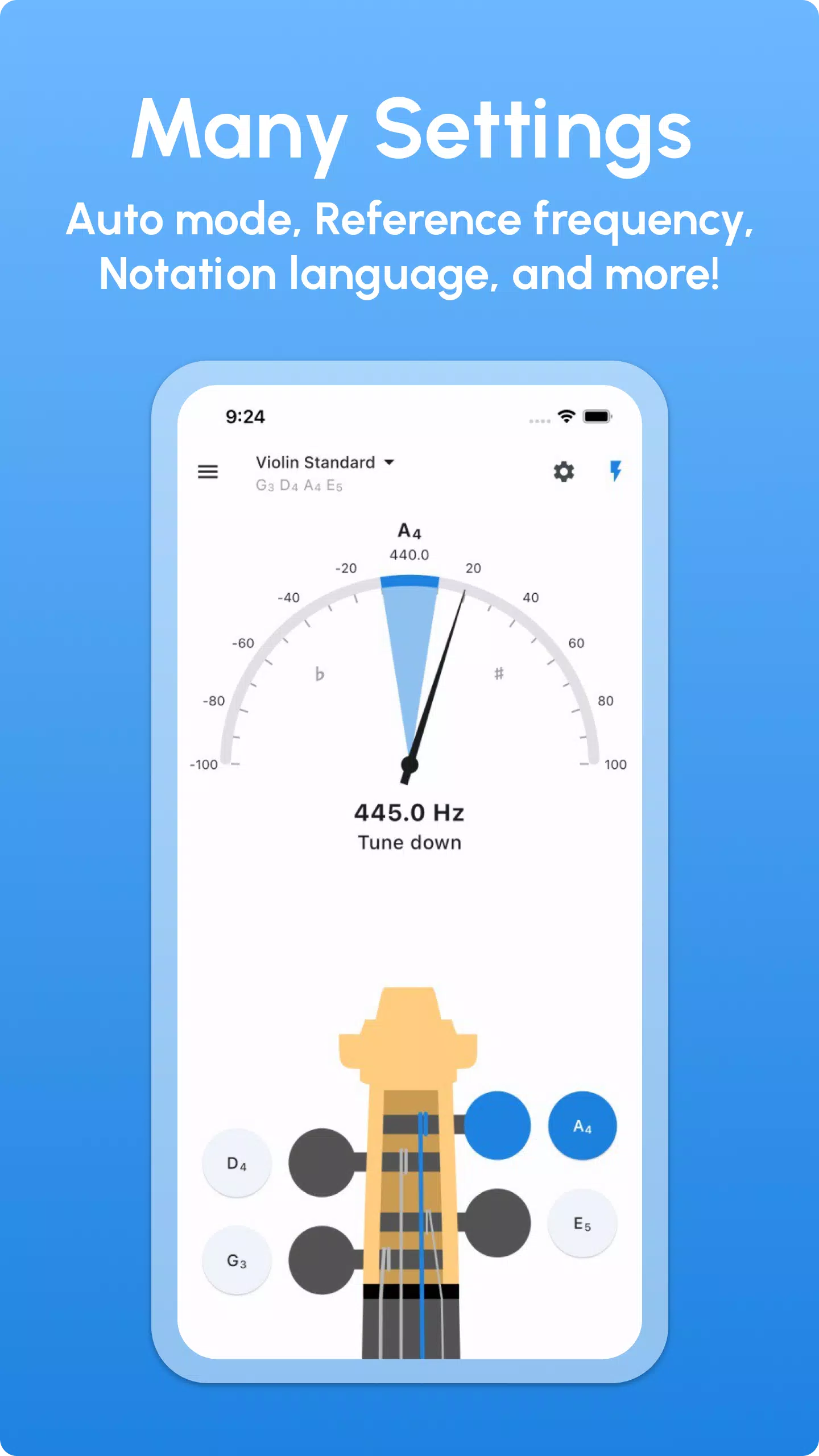 Violin Tuner APK para Descargar en Android - PGYER APKHUB