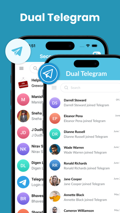 Telegram x Dual Messenger iOS下载的IPA - PGYER IPAHUB