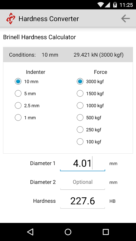 Hardness Converter for Android Download - PGYER.COM