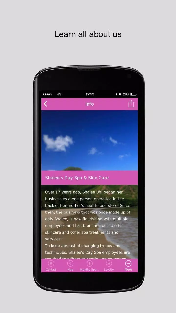 Shalee's Day Spa for Android Download - PGYER.COM