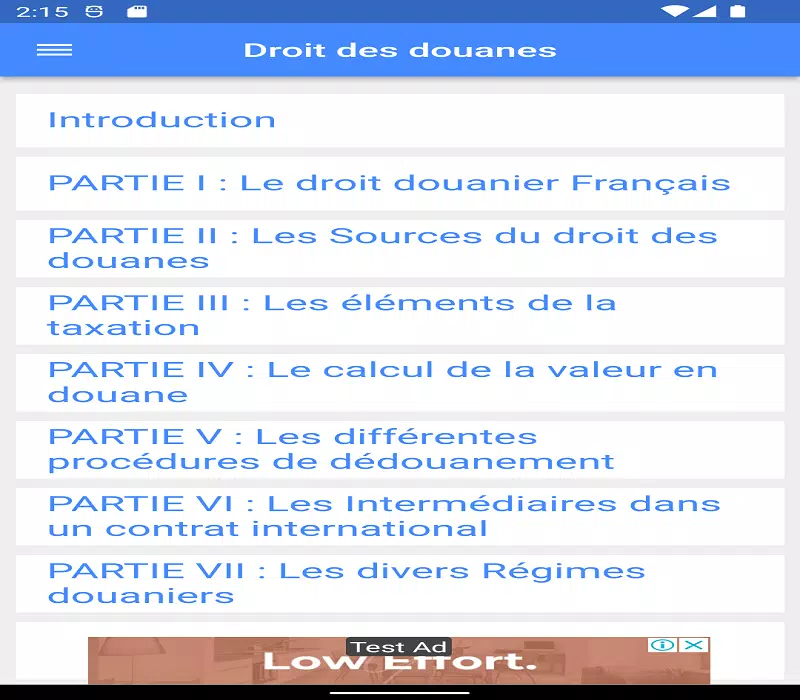 Cours de Droit des Douanes APK for Android Download - PGYER APKHUB