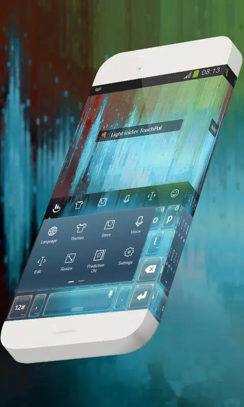 Light icicles Keypad Theme for Android Download - PGYER.COM