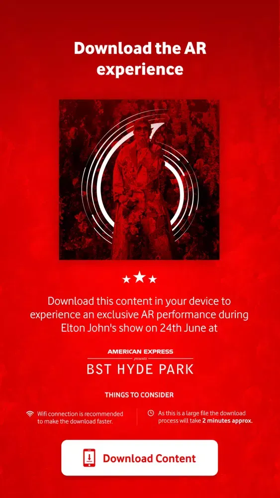 Vodafone X Elton John IPA for iOS Download - PGYER IPAHUB