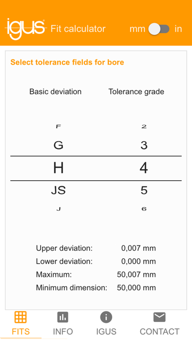 igus® Fit Calculator IPA for iOS Download - PGYER IPAHUB