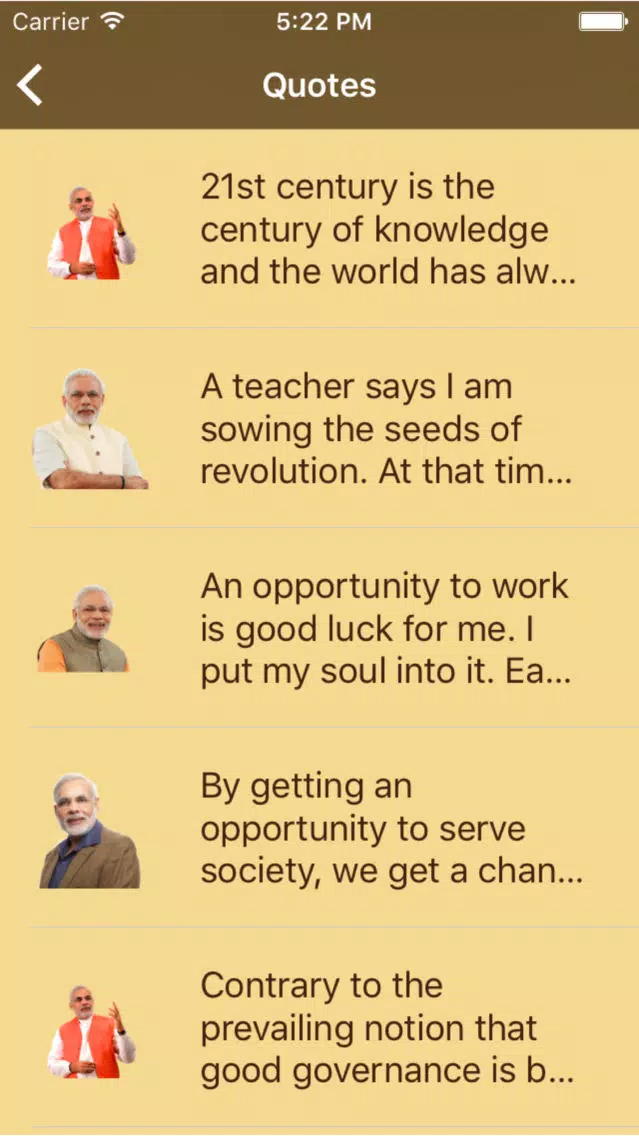 Narendra Modi Quotes - The best quotes IPA for iOS - PGYER IPAHUB