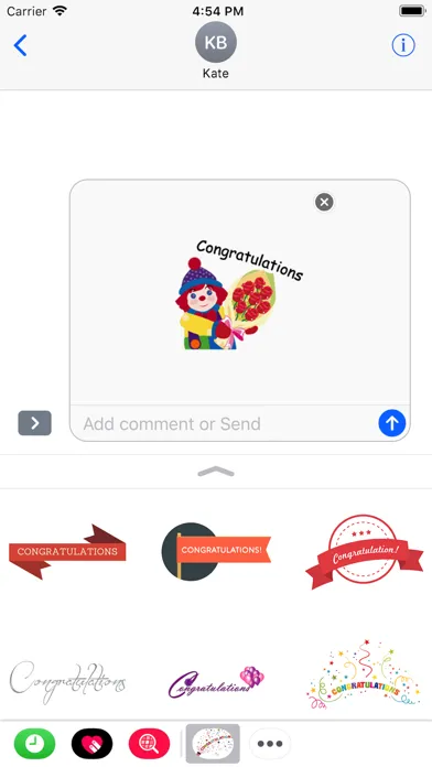 Congratulations Stickers 2018のiOS用IPAダウンロード - PGYER IPAHUB