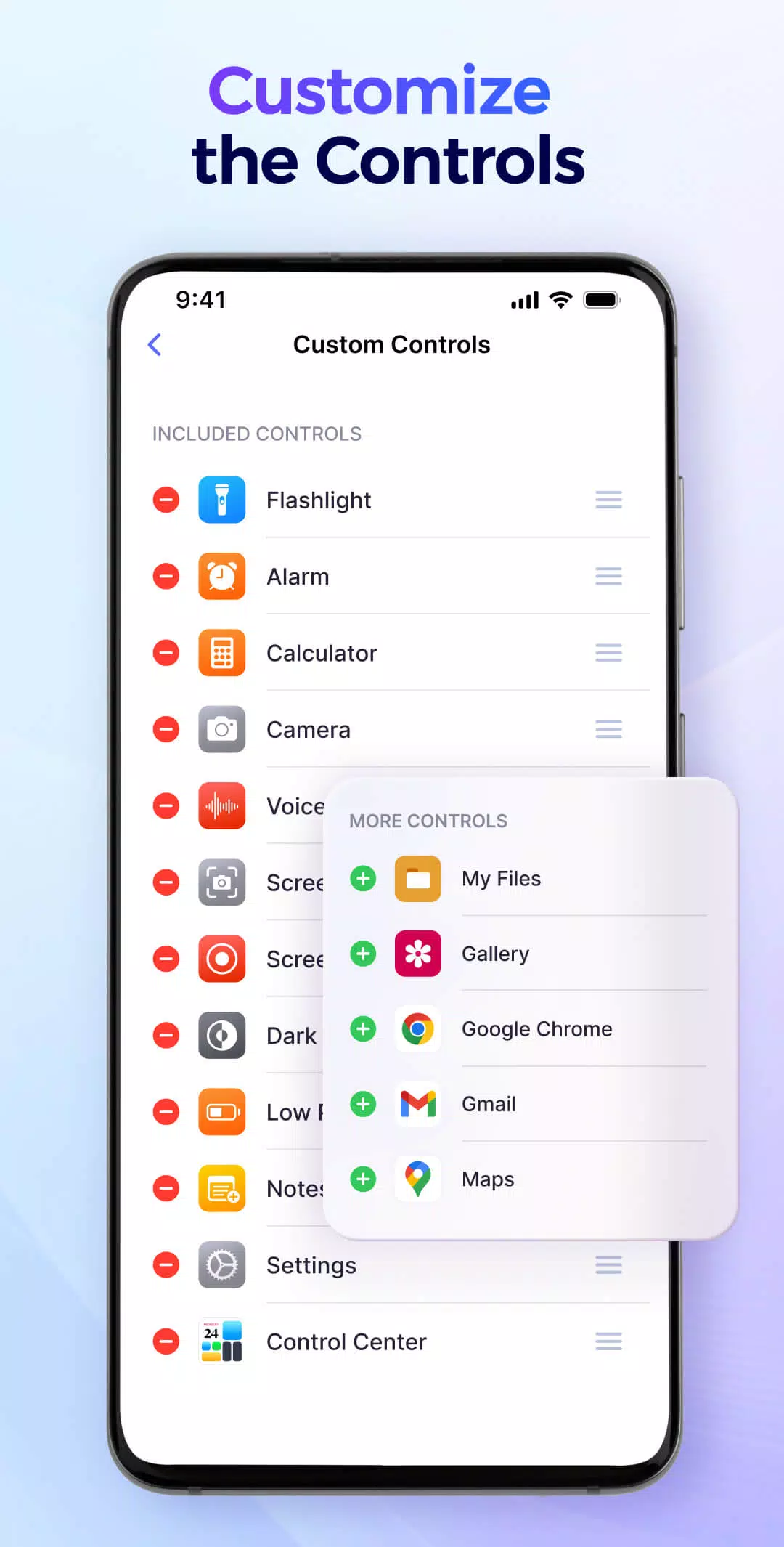 Control Center APK for Android Download - PGYER APKHUB