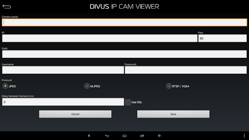 DIVUS IP CAM VIEWER for Android Download - PGYER.COM