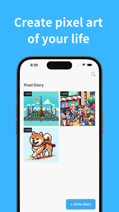 Pixel Diary - Pixel Art Life IPA for iOS Download - PGYER IPAHUB