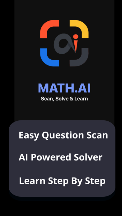 MathAI - AI Photo Math Scanner IPA iOS 다운로드 - PGYER IPAHUB