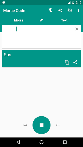 Morse Code for Android Download - PGYER.COM