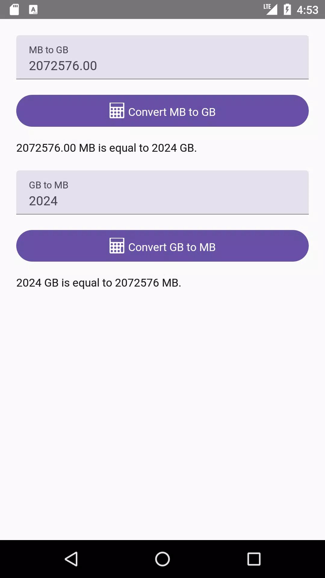 Convert MB to GB APK for Android Download - PGYER APKHUB