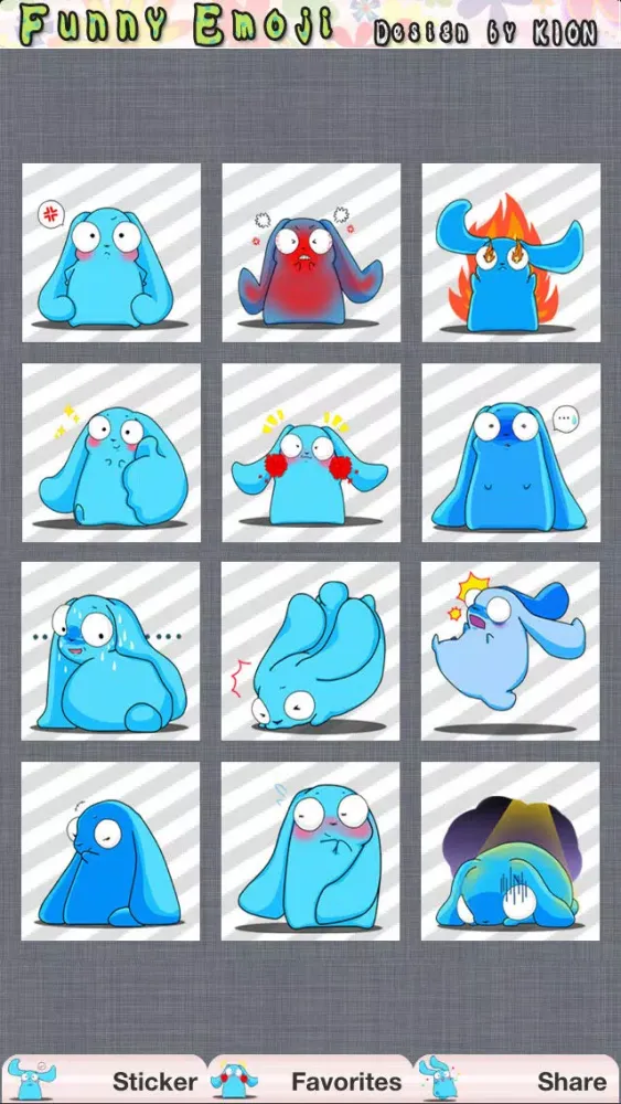 Funny Messenger,Chat Emoticons,Emoji,LINE Sticker - PGYER IPAHUB