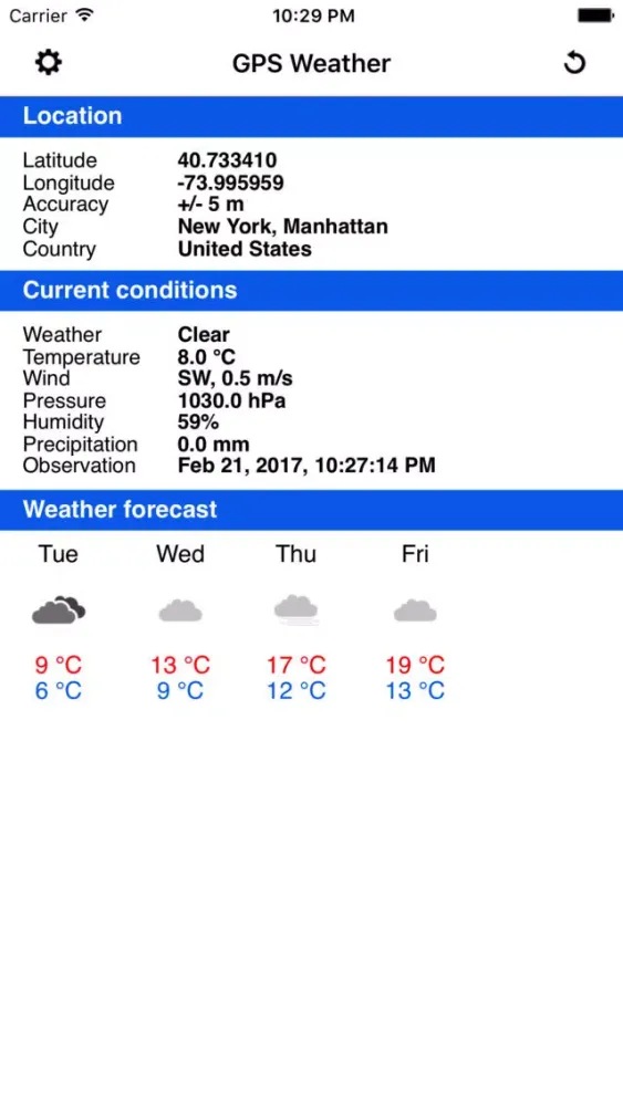 GPS-Weather IPA for iOS Download - PGYER IPAHUB