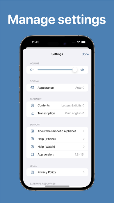 NATO / ICAO Phonetic Alphabet IPA için iOS İndir - PGYER IPAHUB