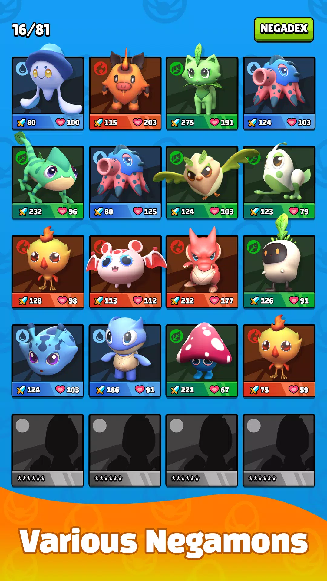 Negamon Monster Trainer APK pour Android Télécharger - PGYER APKHUB